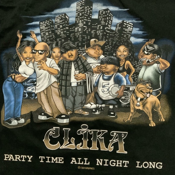 Shirts | Clika Homies Party All Night Cholo Chola Chicano Gangster ...